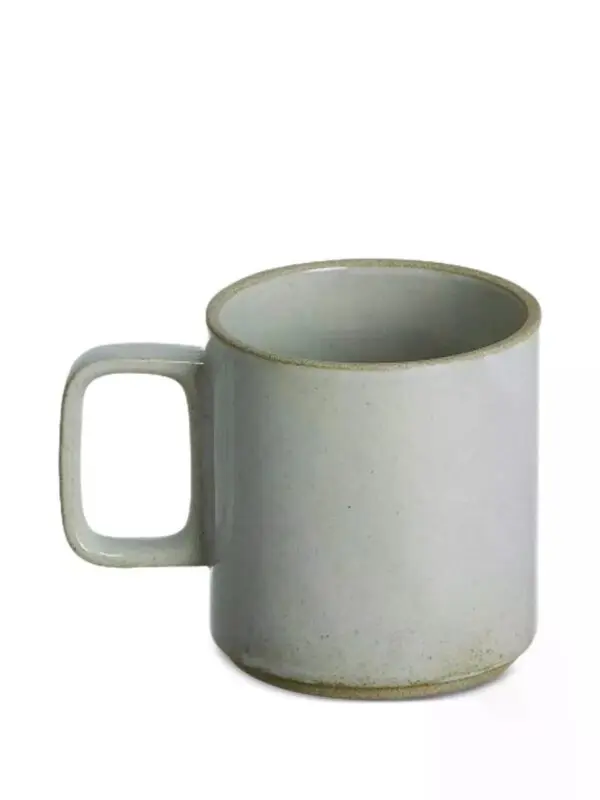 HASAMI PORCELAIN Square Handle Mug - Grey