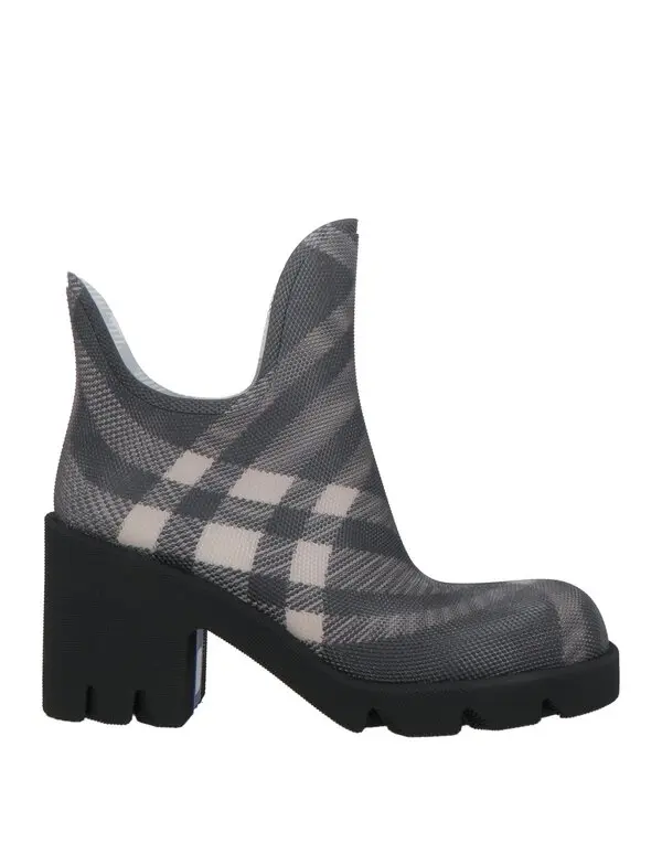 Burberry Ankle Boots Rubber - Black
