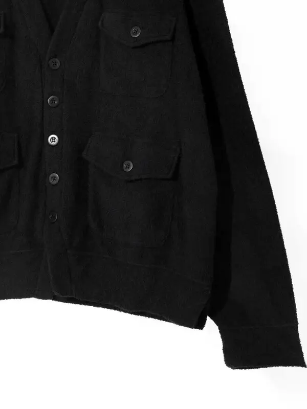 UNDERCOVERISM Patch Pockets Cardigan - Black