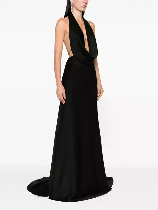 Alex Perry Cowl-neck Maxi Dress