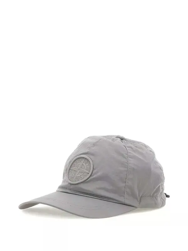 Stone Island Compass Logo Baseball Cap - Grey