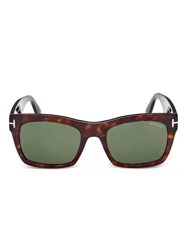 TOM FORD Square Full-rim Sunglasses - Brown
