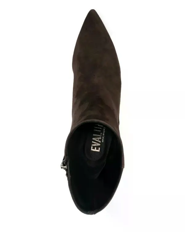 EVALUNA 80mm Pointed-toe Ankle Boots