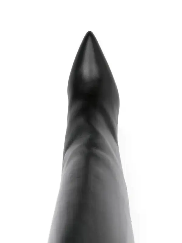 GISEL MOIRE 80mm Calf-leather Knee-high Boots