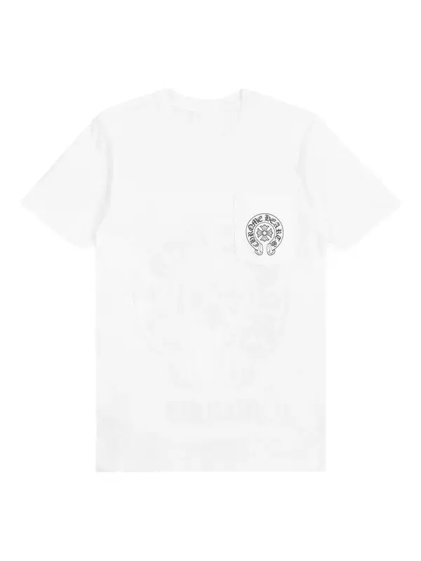 Chrome Hearts Miami Horseshoe Pocket T-shirt - White
