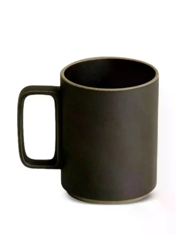 HASAMI PORCELAIN Cylindrical Ceramic Mug - Black