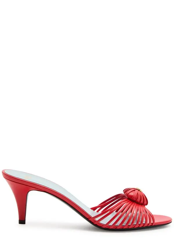 Valentino Garavani Royal 65 Leather Mules