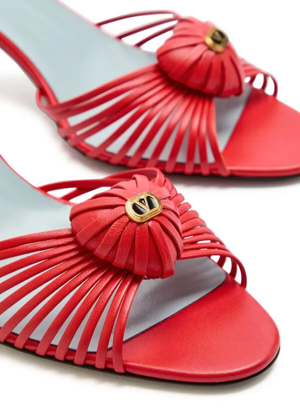 Valentino Garavani Royal 65 Leather Mules