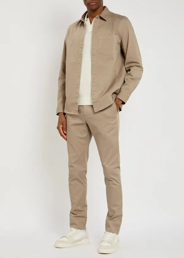 LESTRANGE Stretch-cotton Overshirt