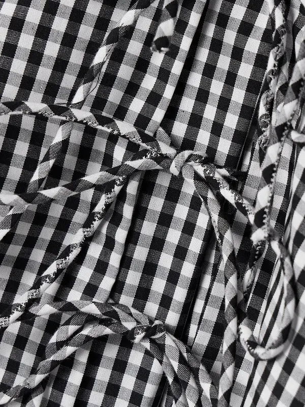 Sea Neci Gingham Cotton-poplin Camisole