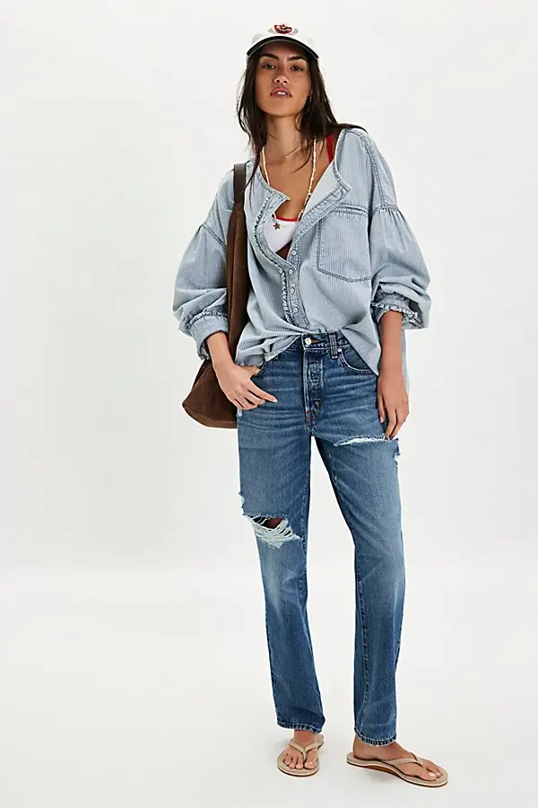 Edwin Sawyer Boyfriend Jeans