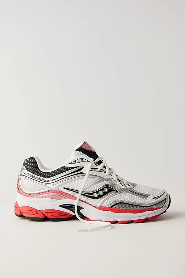 Saucony Progrid Omni 9 Sneakers - White/red