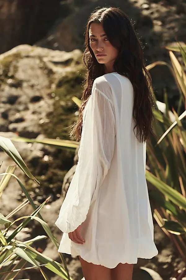 Free People Florence Mini Dress - Ivory