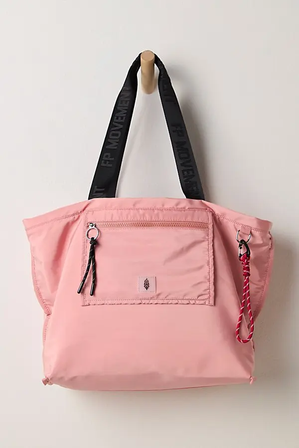 Free People Home Team Tote Bag - Powder Pink