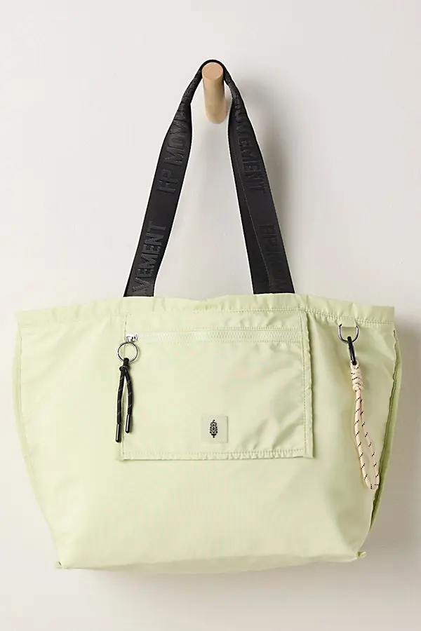 Free People Home Team Tote Bag - Whipped Lime