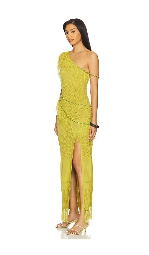 YELLOW THE LABEL Frida Beaded Dress