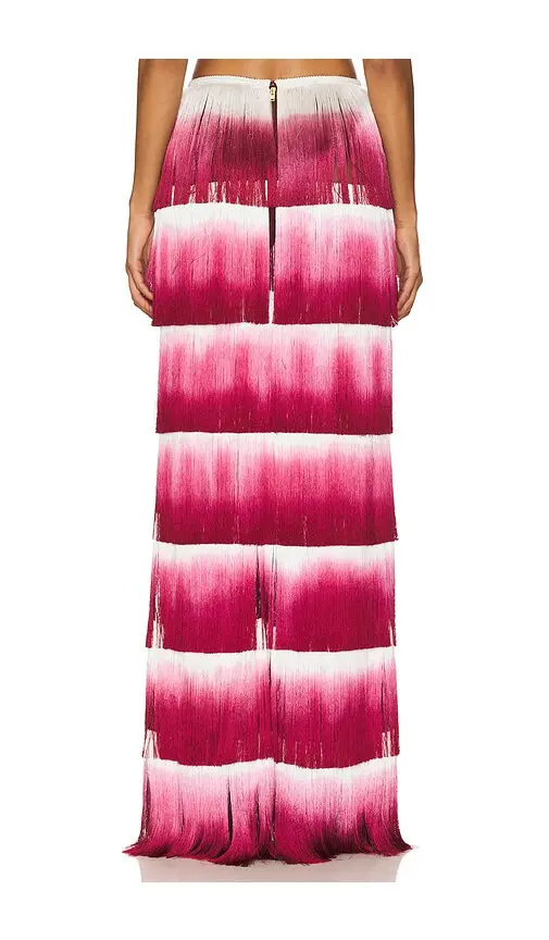 PatBO Fringe Maxi Skirt