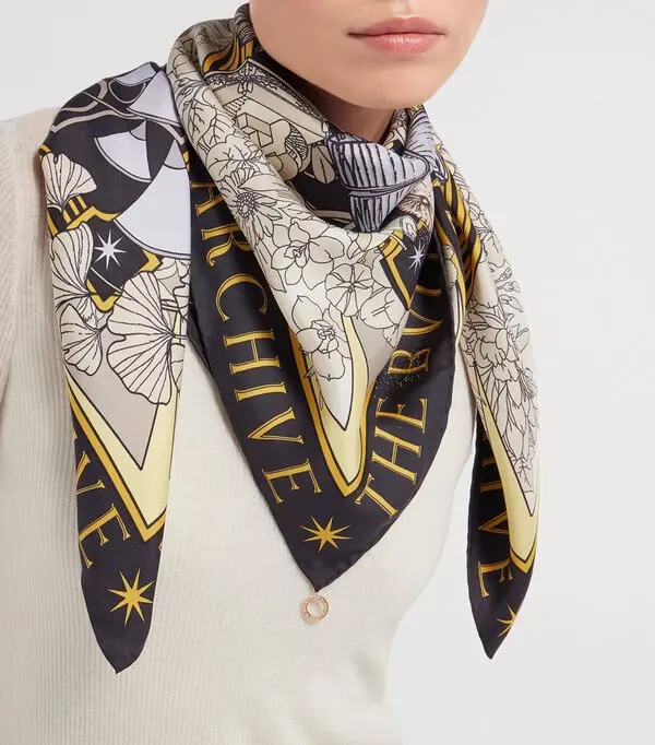 BVLGARI Silk Alchemist Scarf