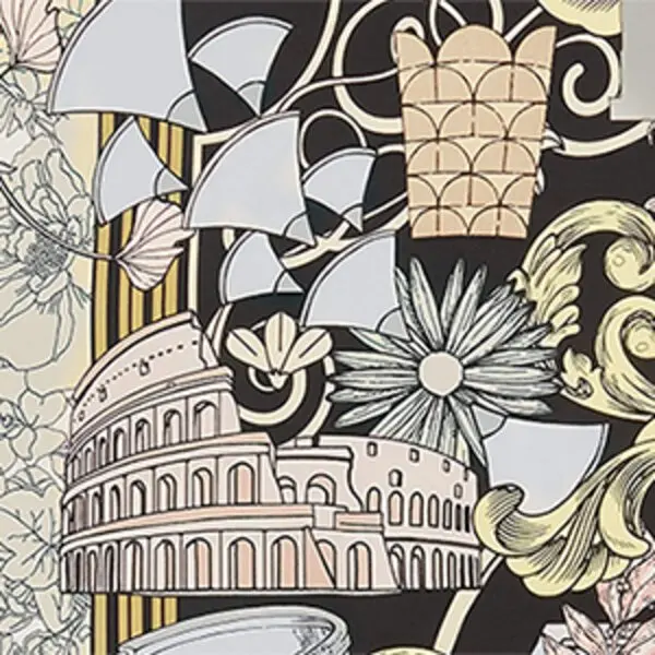 BVLGARI Silk Alchemist Scarf
