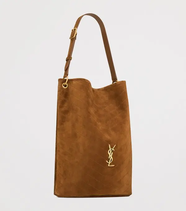Saint Laurent Niki Bucket Bag - Beige