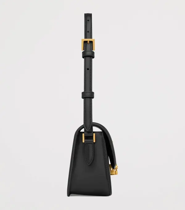 Saint Laurent Mini Solferino Satchel - Black