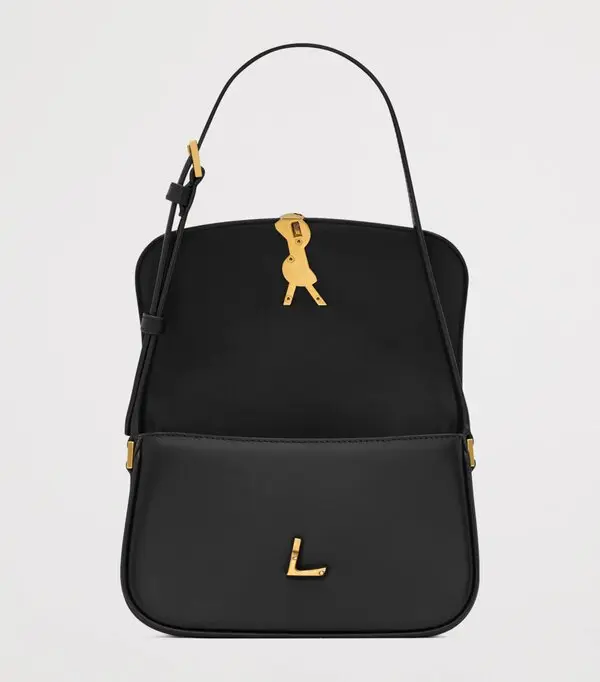 Saint Laurent Mini Solferino Satchel - Black