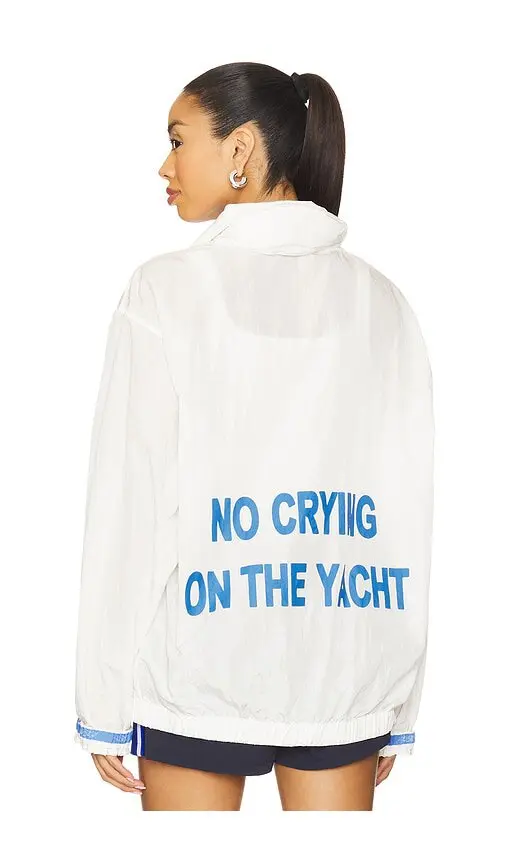 YELLOW THE LABEL No Crying Windbreaker