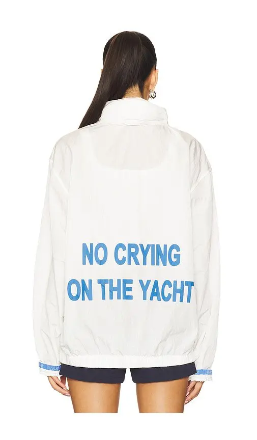 YELLOW THE LABEL No Crying Windbreaker
