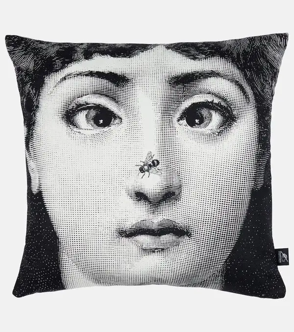 FORNASETTI Tema E Variazioni Ape Cushion - Multicoloured