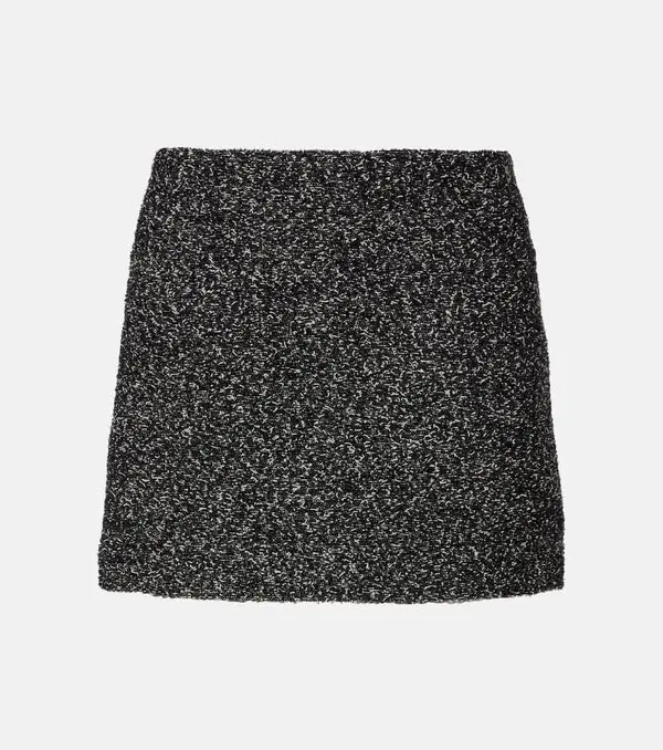 Sportmax Anemone Tweed Miniskirt