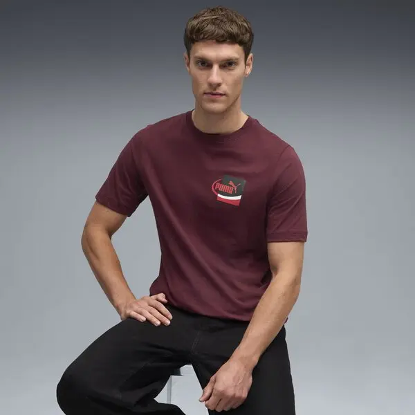 PUMA House Of Graphics T-shirt - Red