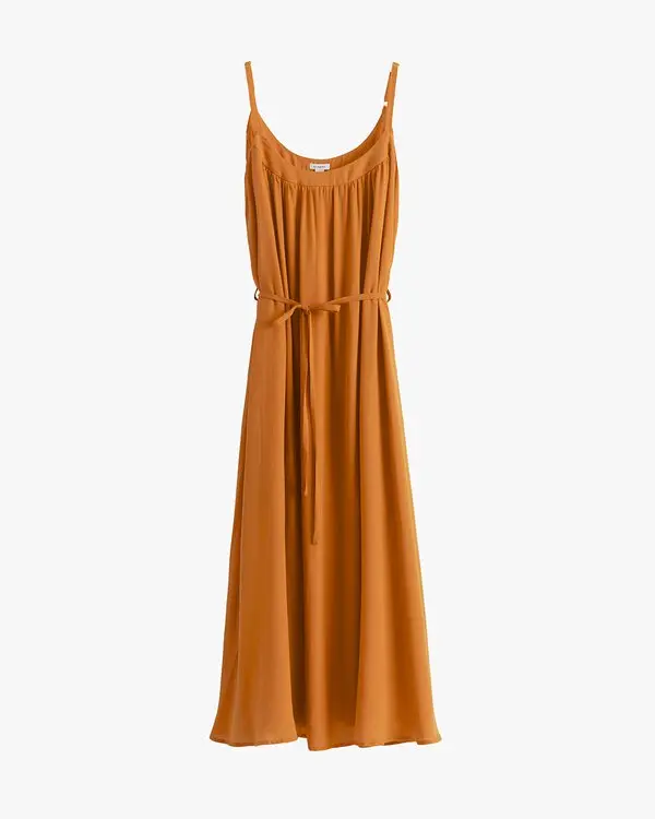 Cuyana Mar Dress - Saffron