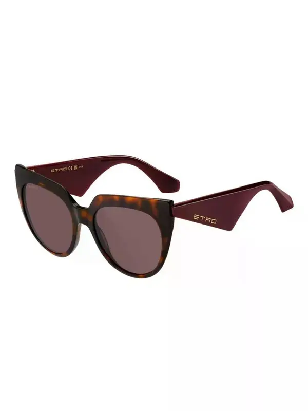 Etro Cat-eye Frame Sunglasses - Brown