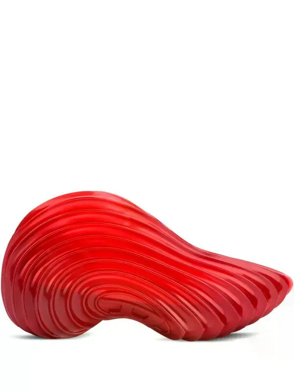 Melissa X Diesel Ad Quantum Wave-pattern Sneakers - Red