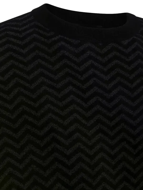 Giorgio Armani Chevron-pattern Sweater