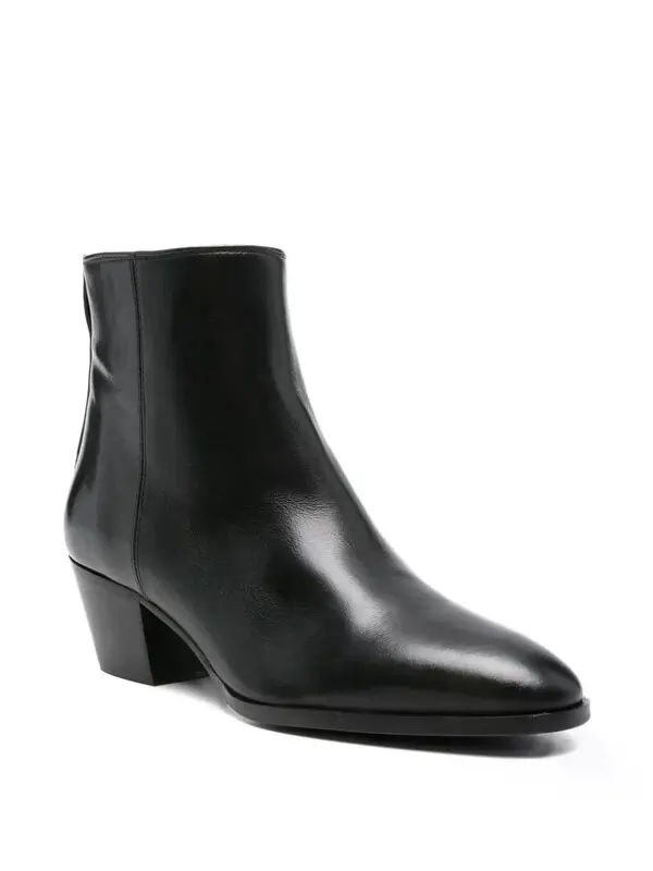 EVALUNA 50mm Pointed-toe Zip-fastening Boots