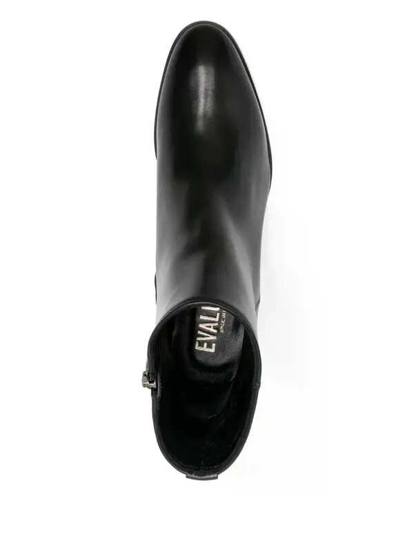 EVALUNA 50mm Pointed-toe Zip-fastening Boots