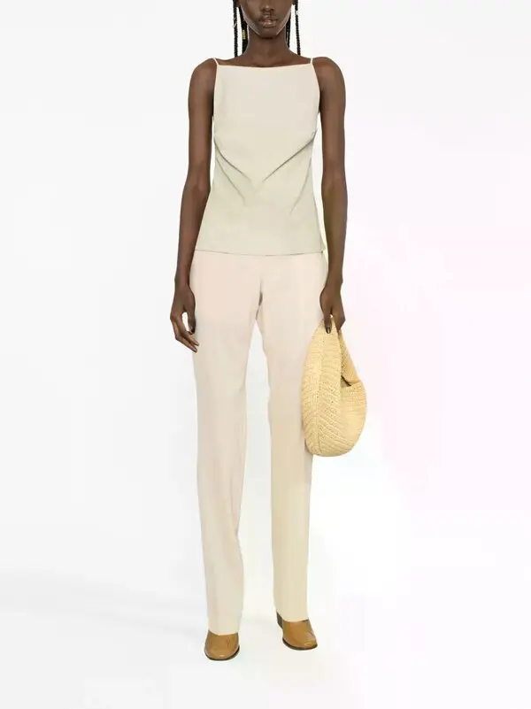 Stella McCartney Straight-leg Wool-blend Trousers