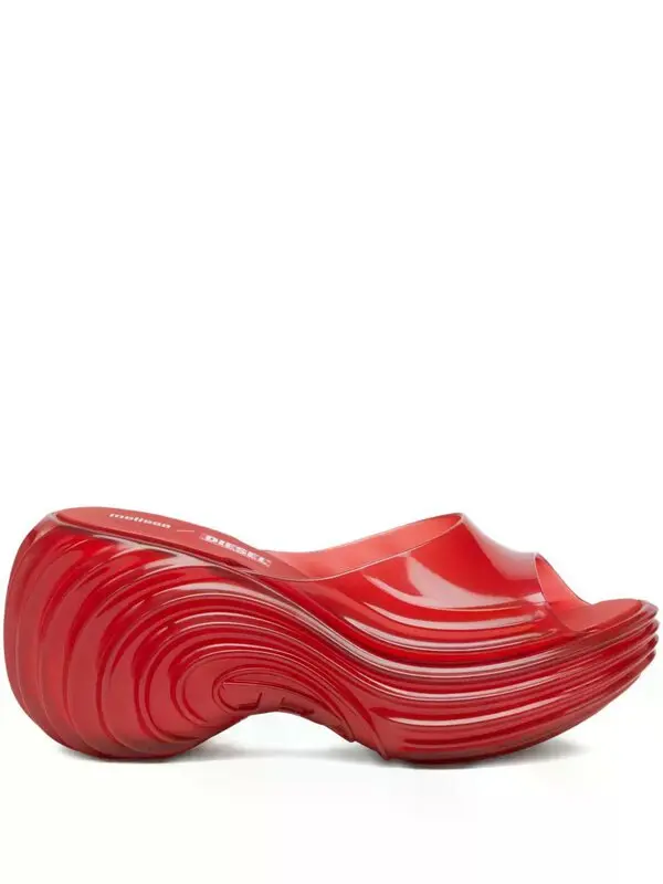 DIESEL® X Melissa Platform Wave Sandals