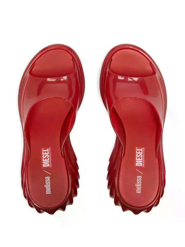 DIESEL® X Melissa Platform Wave Sandals