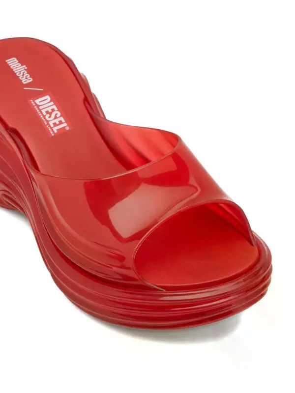 DIESEL® X Melissa Platform Wave Sandals