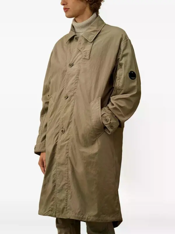 C.P. COMPANY Quilted-lined Buttoned Coat