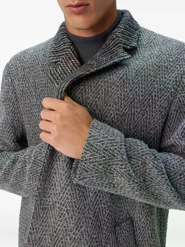 Missoni Herringbone-patterned Coat