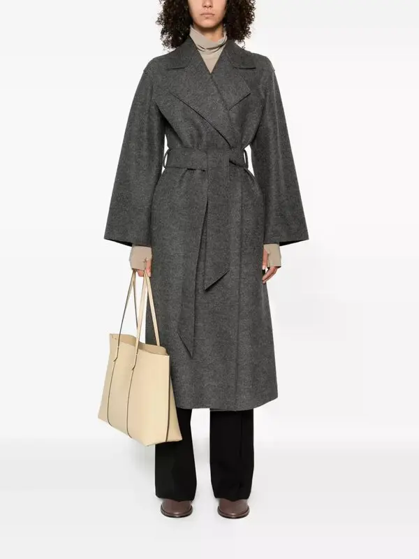 Harris Wharf London Belted Wool Coat