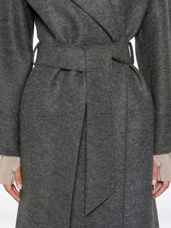 Harris Wharf London Belted Wool Coat