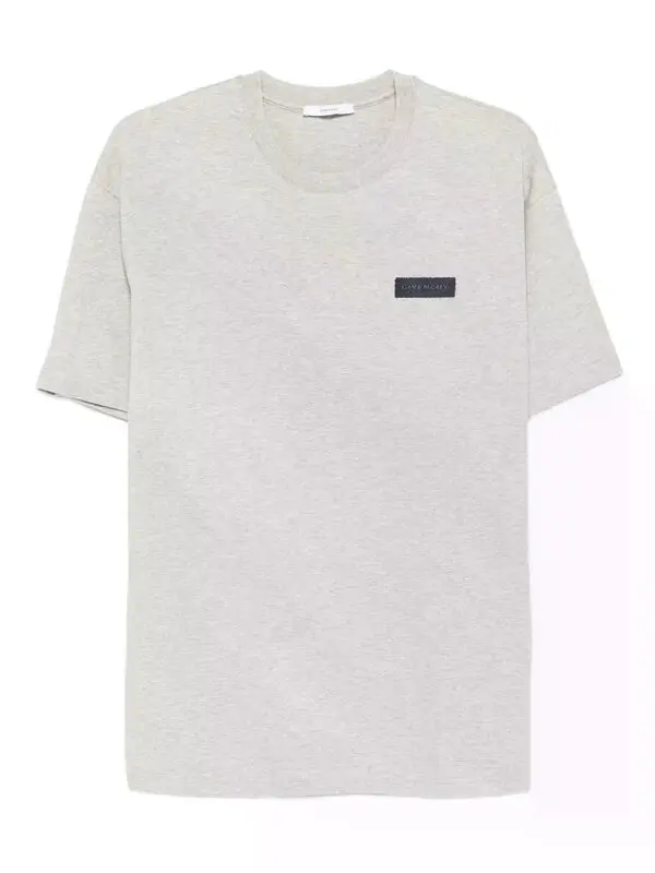 Givenchy Logo-plaque Cotton T-shirt