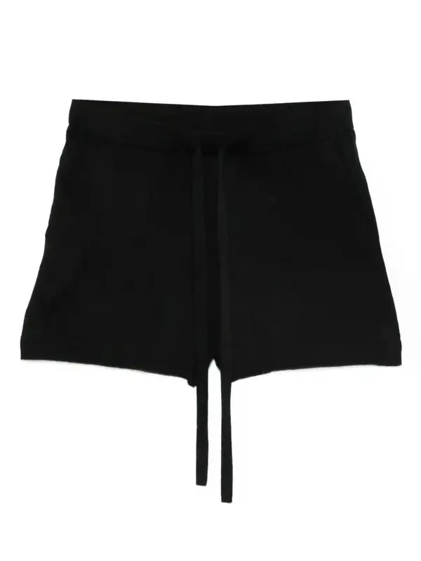 P.a.r.o.s.h Drawstring-waist Shorts - Black