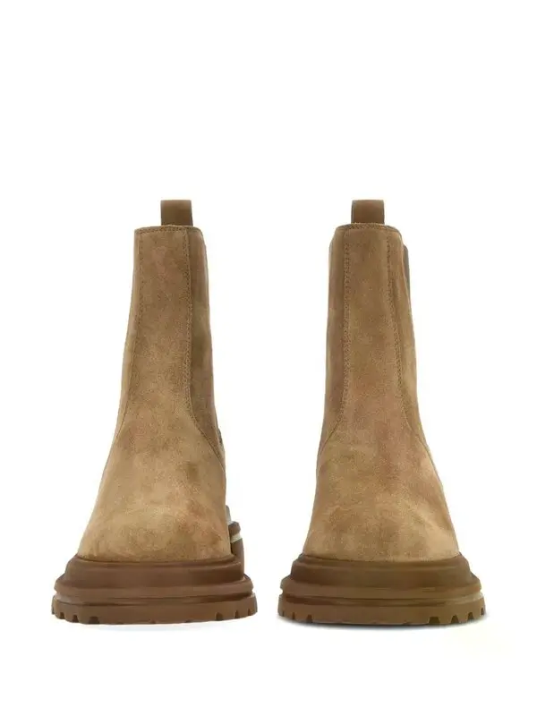 Hogan Suede Chelsea Boots