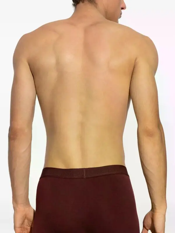 TOM FORD Logo Cotton-blend Boxer Shorts - Red