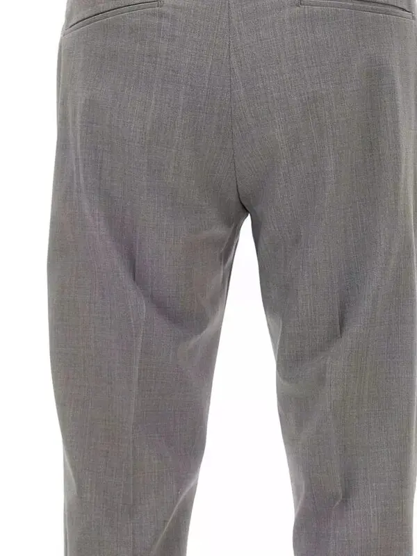 PT TORINO Pressed-crease Tailored Trousers